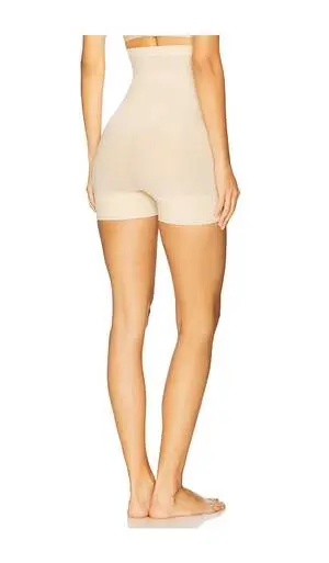 Spanx Seamless Power High Waisted Shorty In Nude