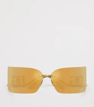 Dolce & Gabbana Metal Sunglasses - Gold