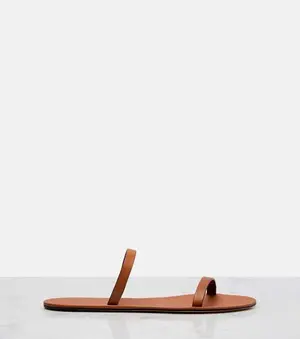 THE ROW Helena Leather Sandals