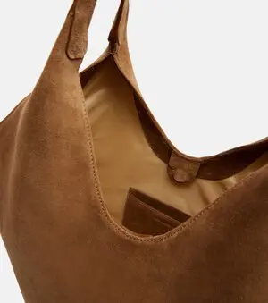 AESTHER EKME Phantom Large Suede Tote Bag - Beige