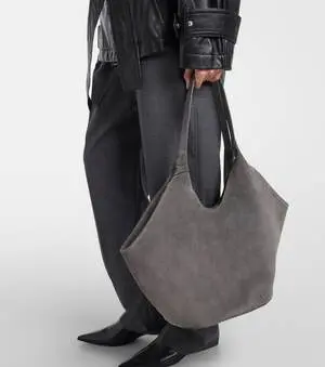 AESTHER EKME Phantom Large Suede Tote Bag - Grey