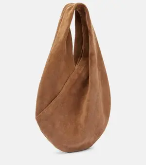 AESTHER EKME Ora Mini Suede Shoulder Bag - Beige
