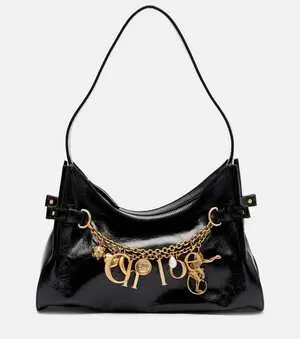 Chloé Charms Leather Shoulder Bag