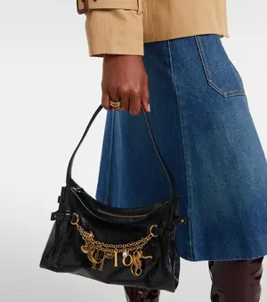 Chloé Charms Leather Shoulder Bag