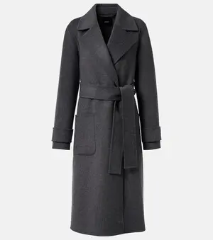 JOSEPH Arline Wool And Cashmere Coat - Grey
