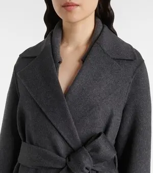 JOSEPH Arline Wool And Cashmere Coat - Grey