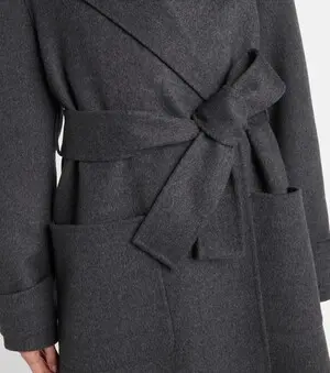JOSEPH Arline Wool And Cashmere Coat - Grey