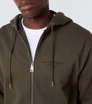 Givenchy Stamp Cotton Fleece Hoodie