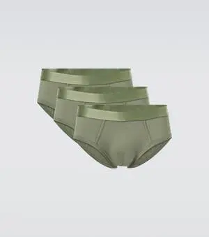 CDLP Set Of 3 Jersey Briefs - Green
