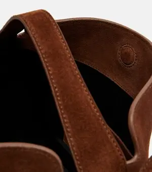 AESTHER EKME Suede Shoulder Bag - Brown