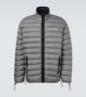 Miu Miu Paneled Down Jacket
