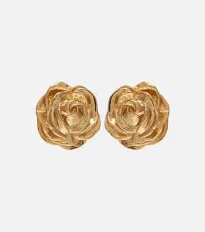 Magda Butrym Rose -plated Stud Earrings - Gold