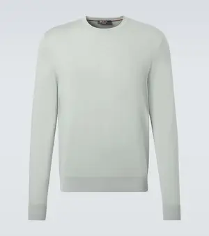 Loro Piana Cotton Crewneck Sweater