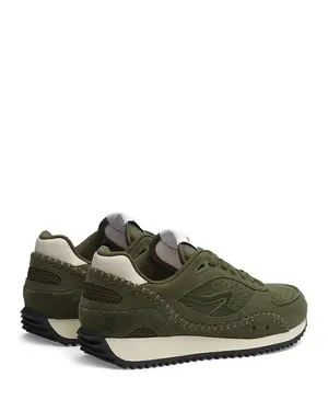 Rag & Bone Drift Running Sneakers - Olive Suede