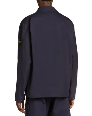 Stone Island Zip Front Shirt Jacket