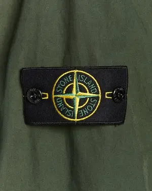 Stone Island Zip Front Shirt Jacket - Juniper