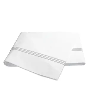 MATOUK Bel Tempo Flat Sheet, Full Queen Silver