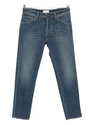 Jacob Cohen Slim Cropped Denim Jeans - Blue