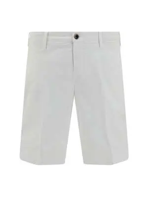 GERMANO 1952 Germano 1952 Cotton Bermuda Shorts - White