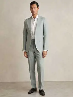 Reiss Zip Up Pants For Men