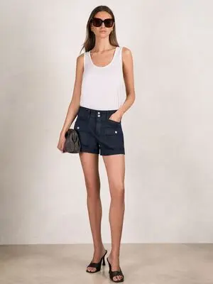 Women's Shorts with Snap Pockets