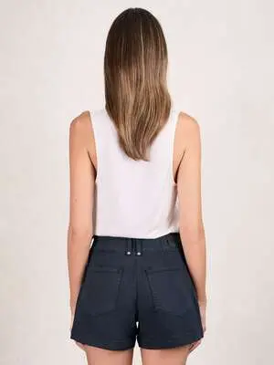 Paige Cargo Shorts - Navy