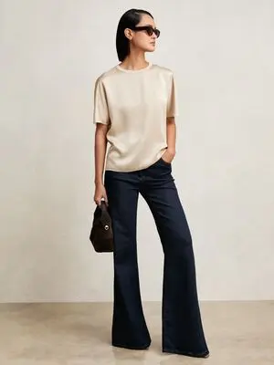 Reiss Ribbed Blouses