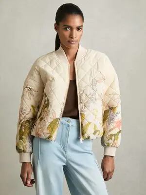 Women's Printed Quilted Jackets