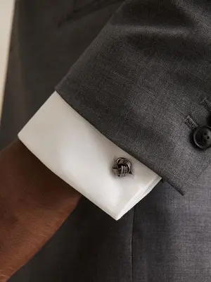 REISS Callum Knot Cufflinks