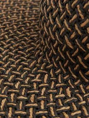 REISS Sonia Basket-weave Sun Hat