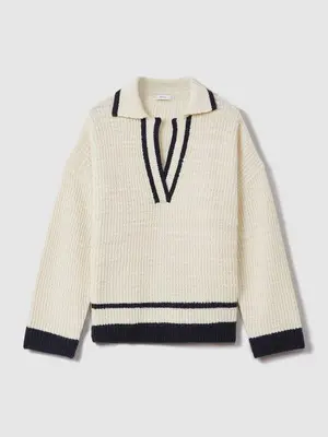 REISS Michaela Wool-blend Jumper