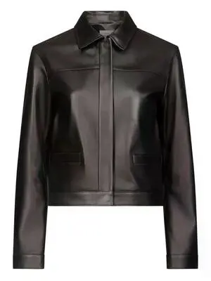 Loulou De Saison Collared Leather Jacket
