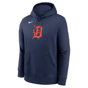Nike Detroit Tigers Mlb Pullover Hoodie - Blue