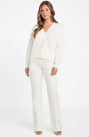 MARCIANO Textured Knit Cardigan