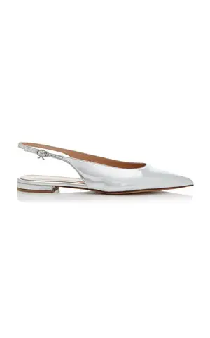 Gianvito Rossi Metallic Flats For Women