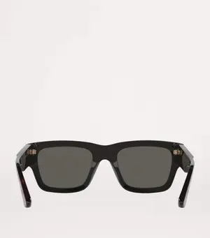 Gucci Rectangular Sunglasses - Black