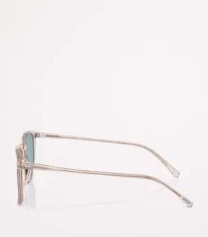 Oliver Spencer Finley 1993 Sun Round Sunglasses - Red
