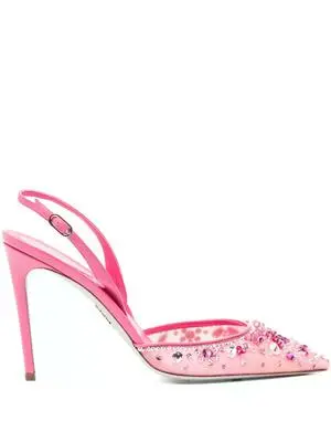 Rene Caovilla 105mm Cinderella Pumps