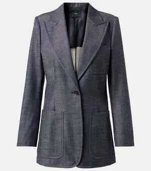 JOSEPH Cassini Wool And Cotton Blazer
