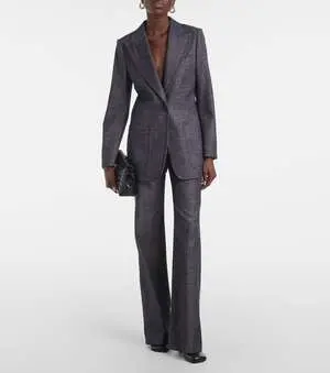 JOSEPH Cassini Wool And Cotton Blazer