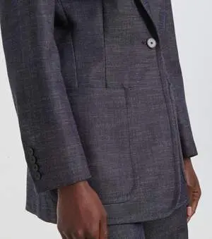 JOSEPH Cassini Wool And Cotton Blazer