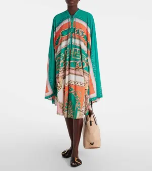 Balmain Printed Kaftan
