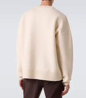 AMI Paris De Coeur Virgin Wool Sweater