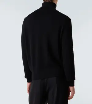 AMI Paris De Coeur Wool Turtleneck Sweater