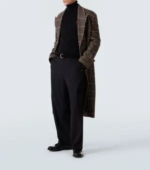 AMI Paris De Coeur Wool Turtleneck Sweater