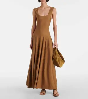 Khaite Olivia Medium Shoulder Bag - Brown