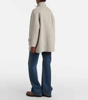Brunello Cucinelli Wool And Cashmere Double-breasted Coat
