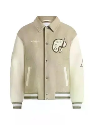 Manière De Voir Varsity Jacket - Neutrals