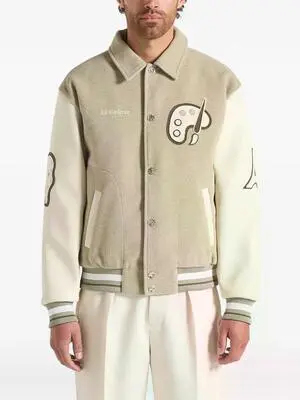 Manière De Voir Varsity Jacket - Neutrals