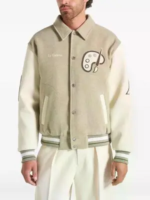 Manière De Voir Varsity Jacket - Neutrals